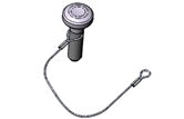 Rpl FourTimer Pull Pin Assy Grey – Yakima Australia Pty Ltd